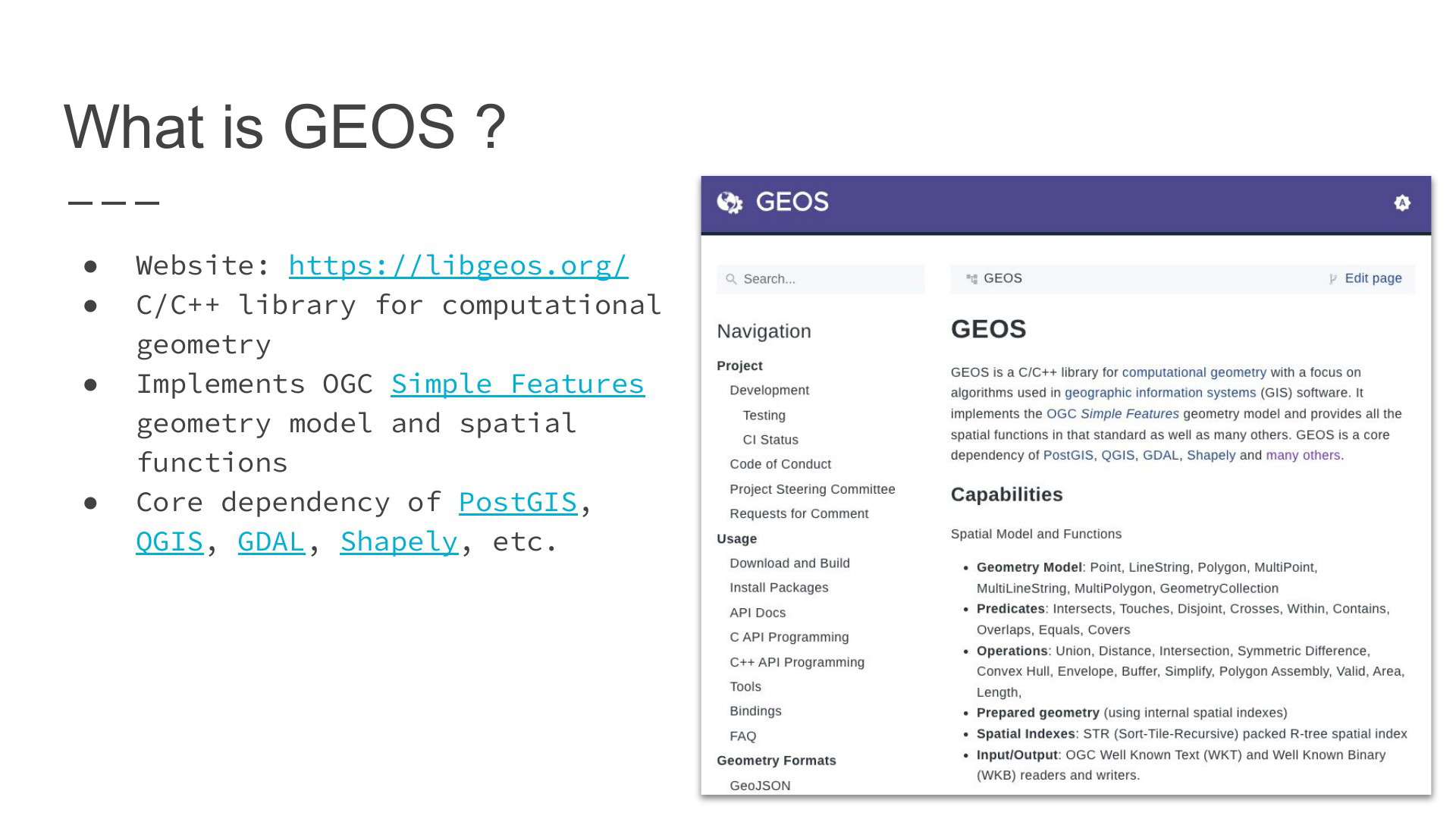 FOSS4G Asia 2023でオンライン発表したGEOS-WASMの話題など #WebAssembly - Qiita