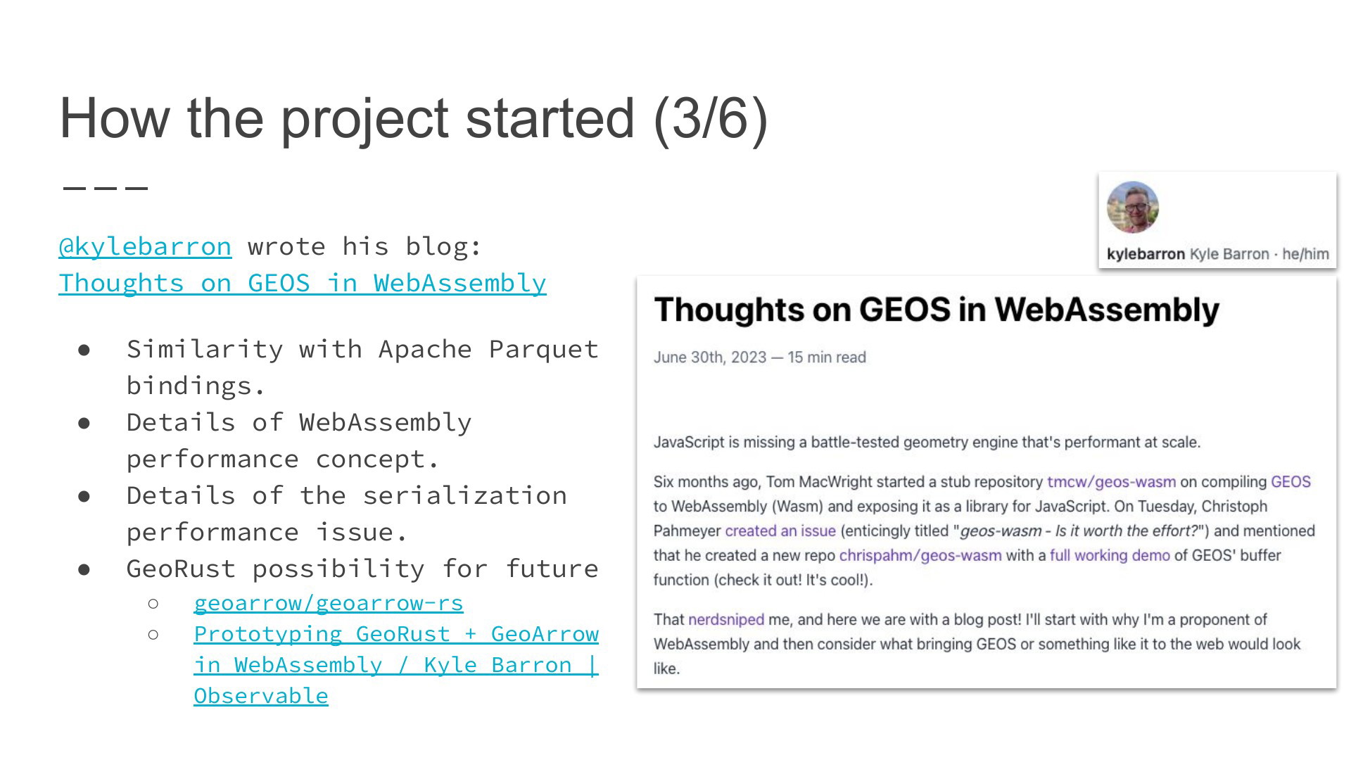 FOSS4G Asia 2023でオンライン発表したGEOS-WASMの話題など #WebAssembly - Qiita